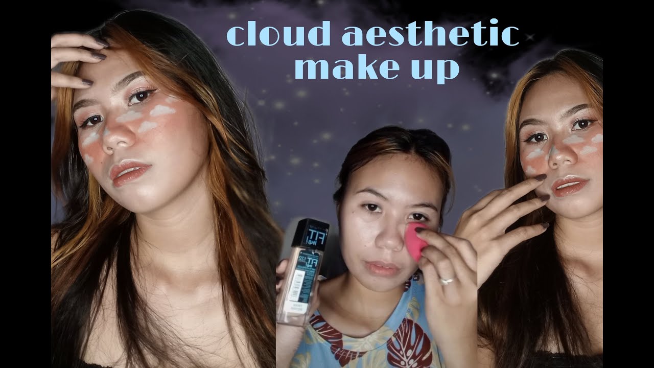 cloud make up look / cloud aesthetic #inspiredbyletisha #makeuptutorial ...