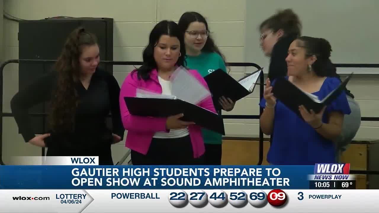 Gautier High students prep to perform at The Sound Amphitheater’s grand ...
