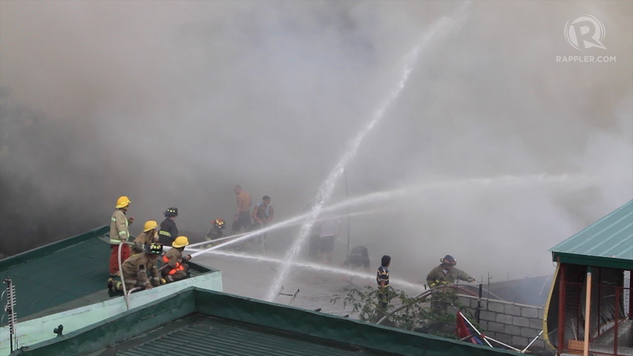 LOOK: Fire razes homes in Paco - YouTube