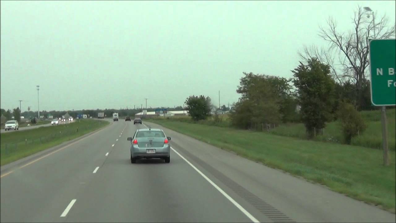 Ohio - Interstate 75 North - Mile Marker 160-170 (8/16/12) - YouTube