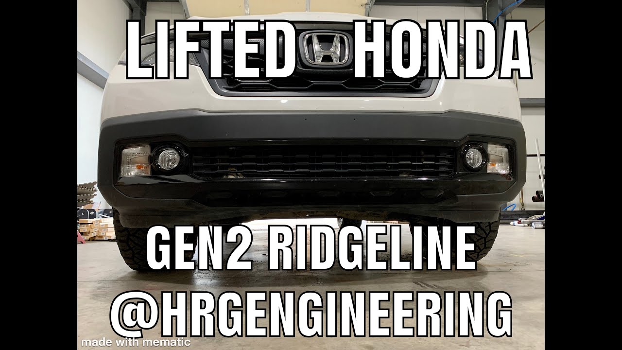 Honda Ridgeline Lift Kit HRG Engineering TEST FIT New Shop Tour Gambler ...