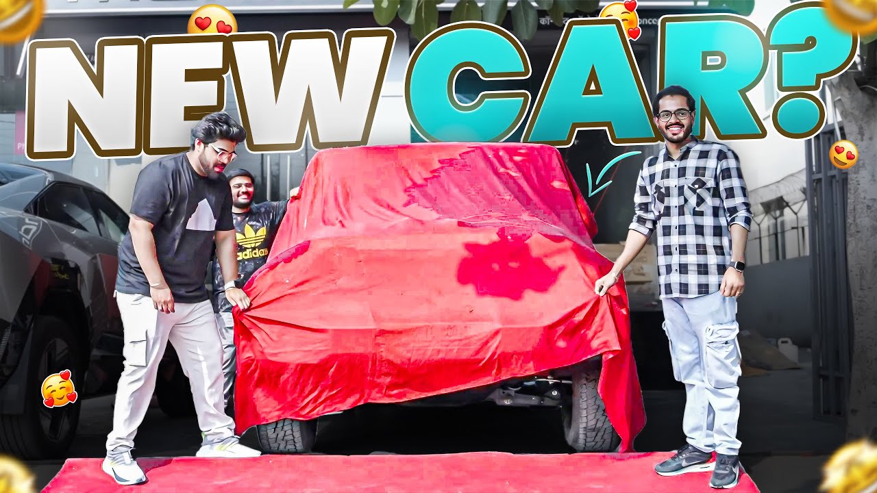 New Car Reveal Vlog | Finally Car Delivery | Reactions - YouTube