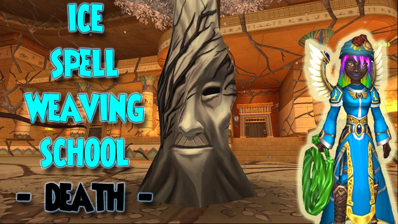 Wizard101: ️ICE DEATH💀 - SPELL WEAVING TO RANK 1 - YouTube