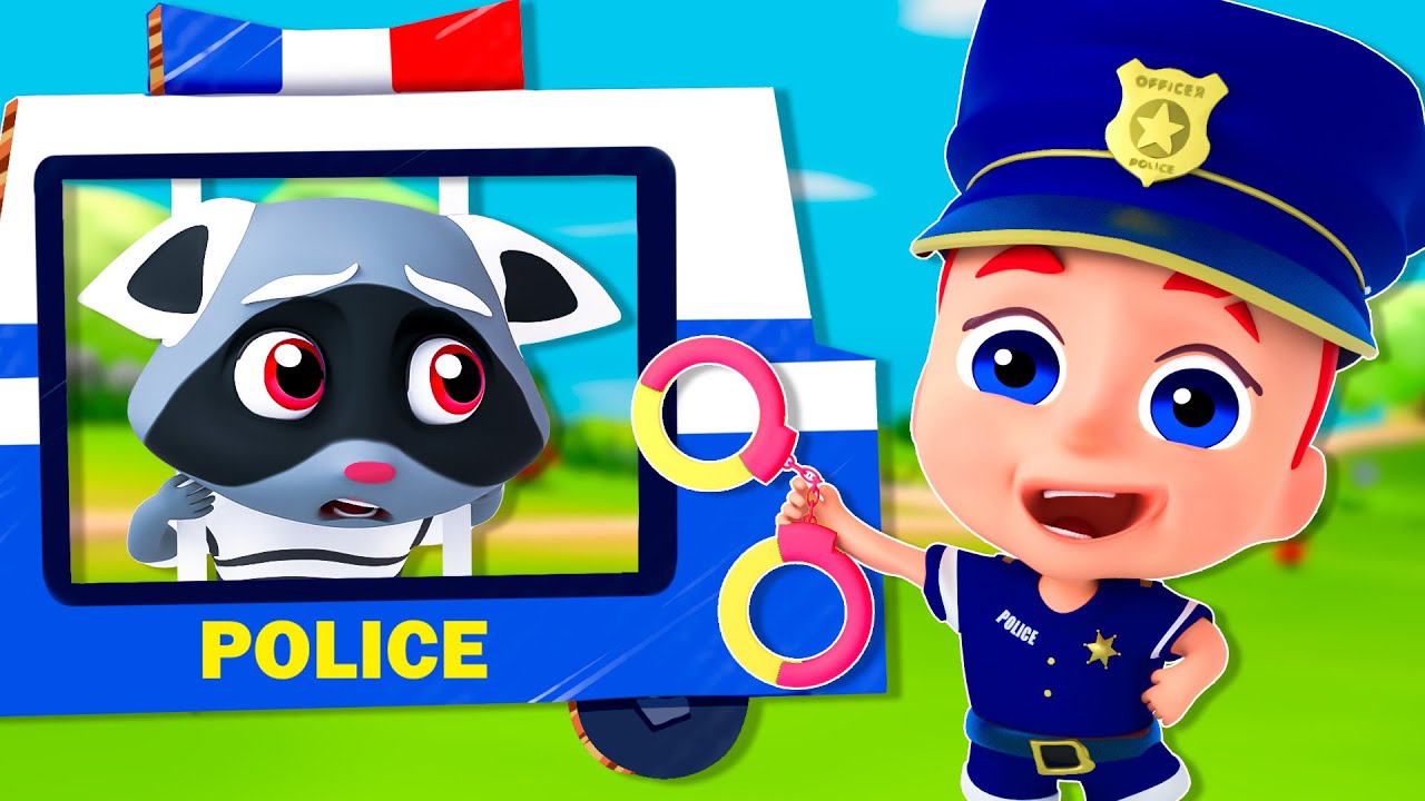 Baby Police Chase Thief | Little Policeman | Safety Tips | Tinytots ...