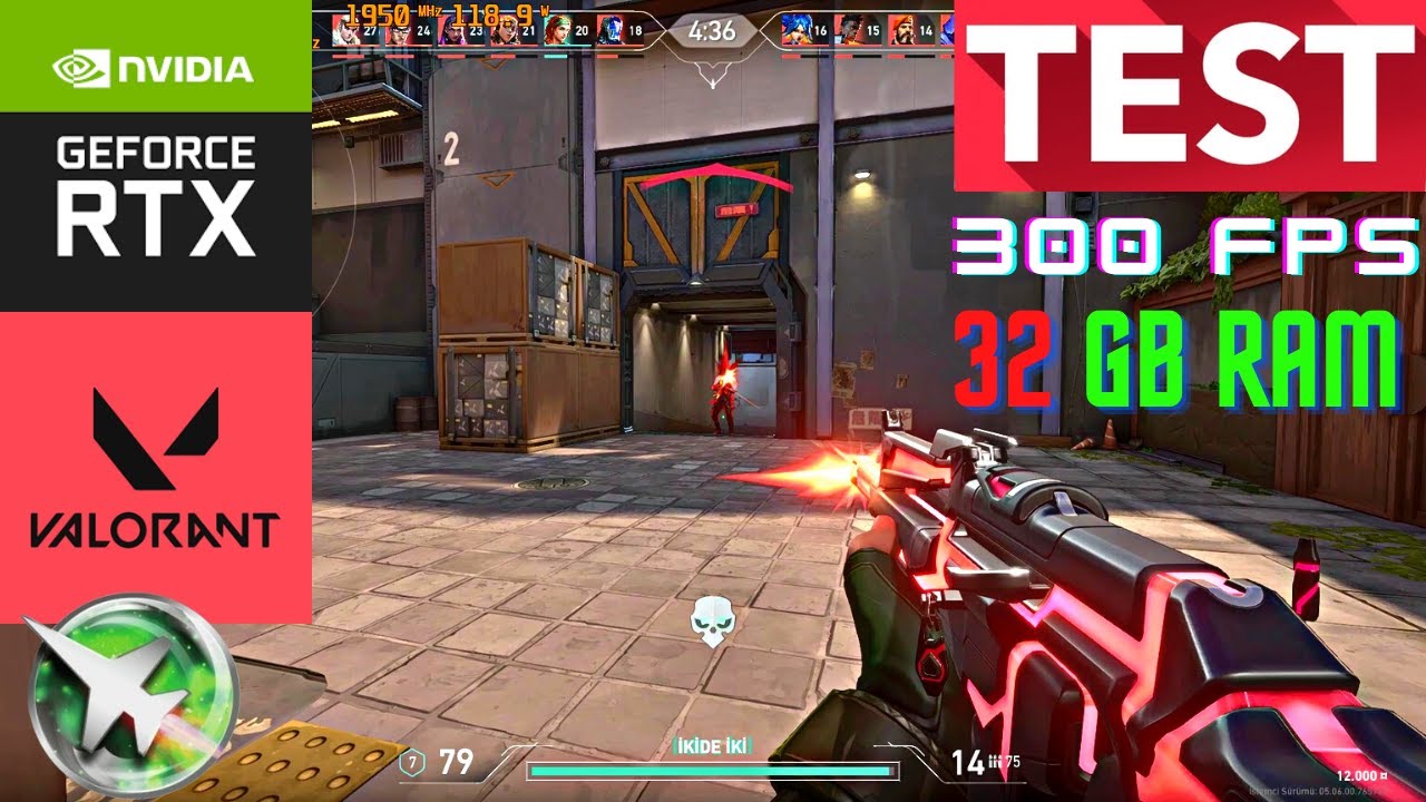 300 Fps 32GB Ram Valorant RTX 2060 Nvidia Reflex Ultra Grafikler Fps ...