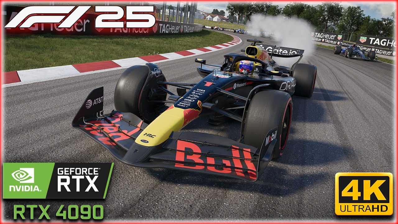 🔵 EXPLOTA el COCHE de Max Verstappen 🏎️💨 | F1 25 | FOV | RTX 4090 | 4K ...