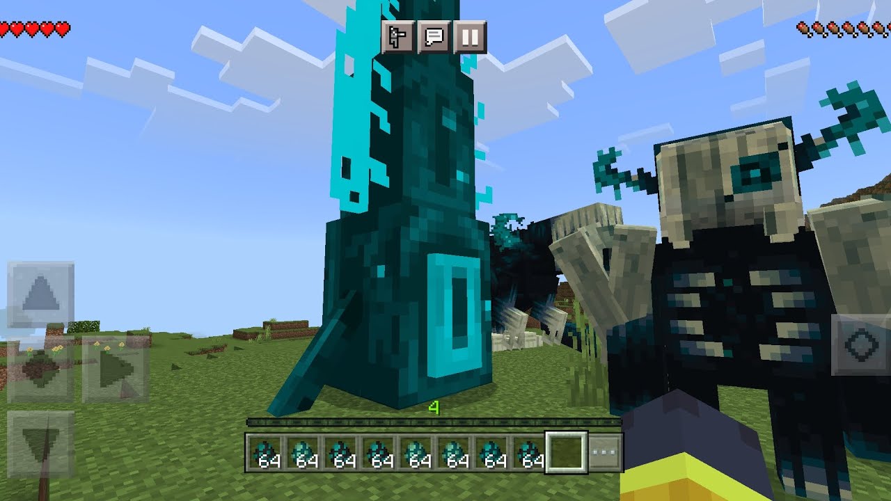 THE WORLD OF SCULK MOD in Minecraft PE - YouTube