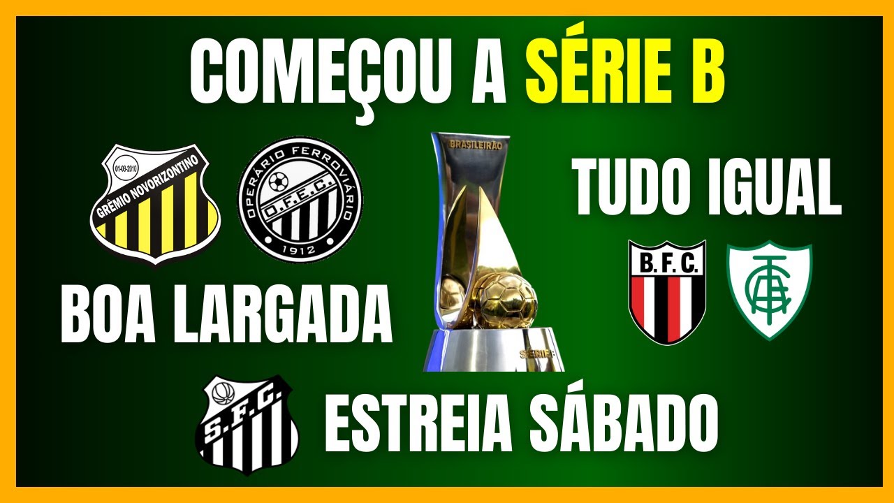 SÉRIE B | A BOLA ROLOU | SANTOS JOGA SÁBADO | VALENDO O ACESSO - YouTube