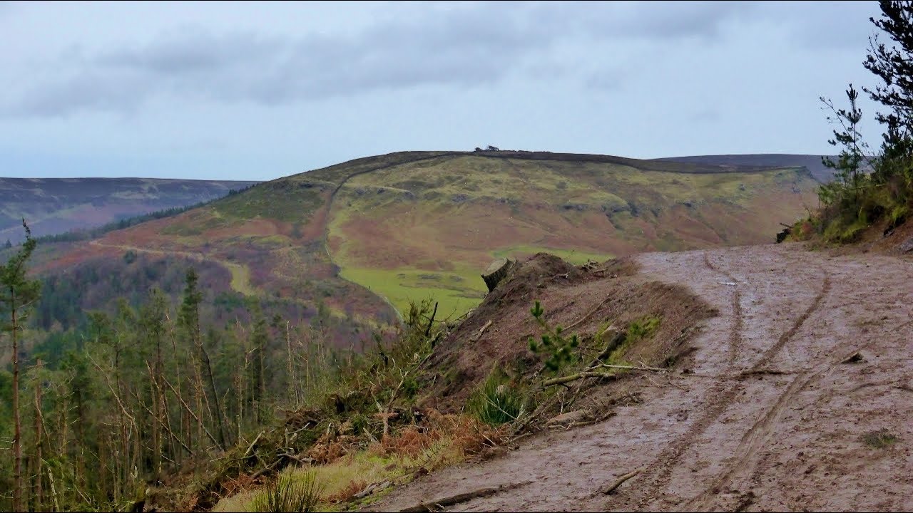 The Cleveland Hills, North York Moors - 12 January 2019 - YouTube