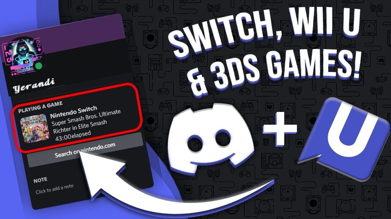 ¡Cómo mostrar el estado de tu Nintendo switch en Discord! 🎮 - YouTube