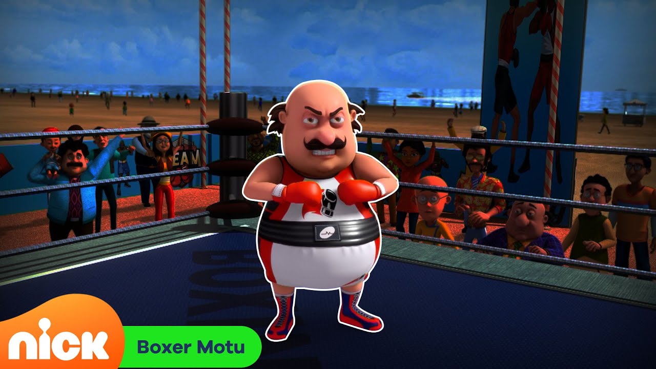 Motu puts on his Boxing Gloves! | Watch Motu Patlu on Nick! - YouTube