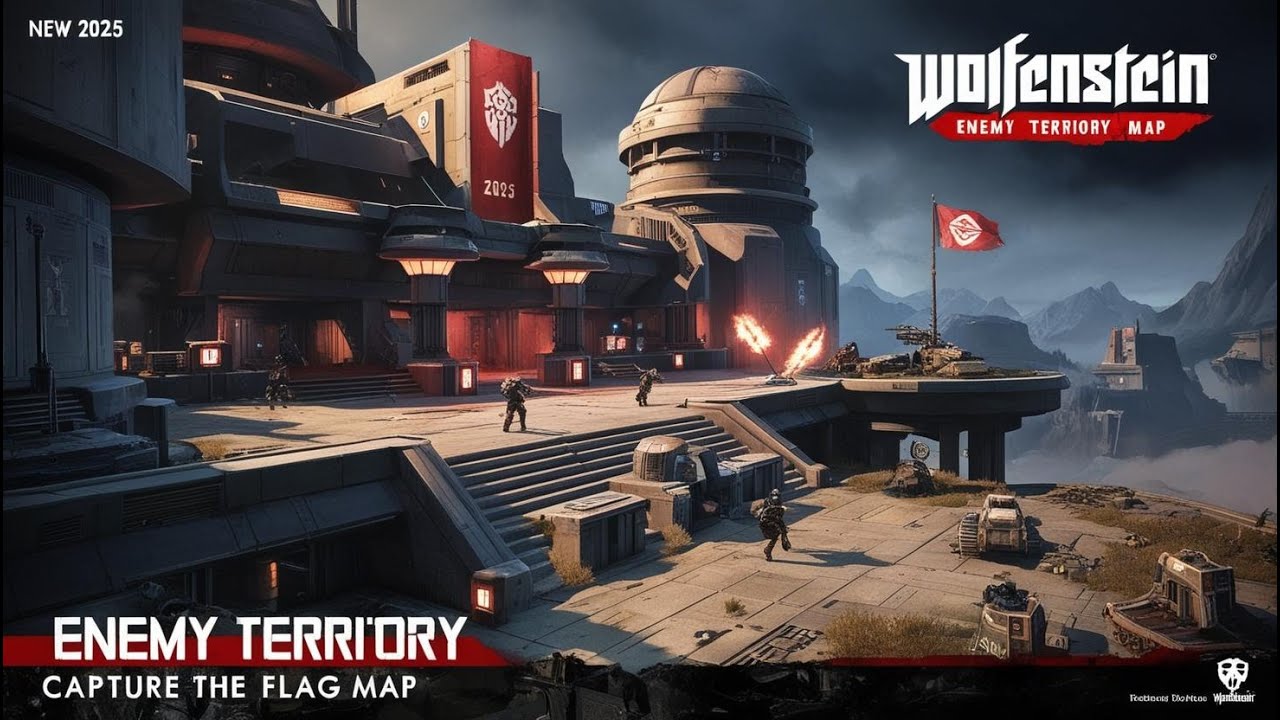 Final Update to My New Wolfenstein Enemy Territory CTF Map. 05/14/2025 ...