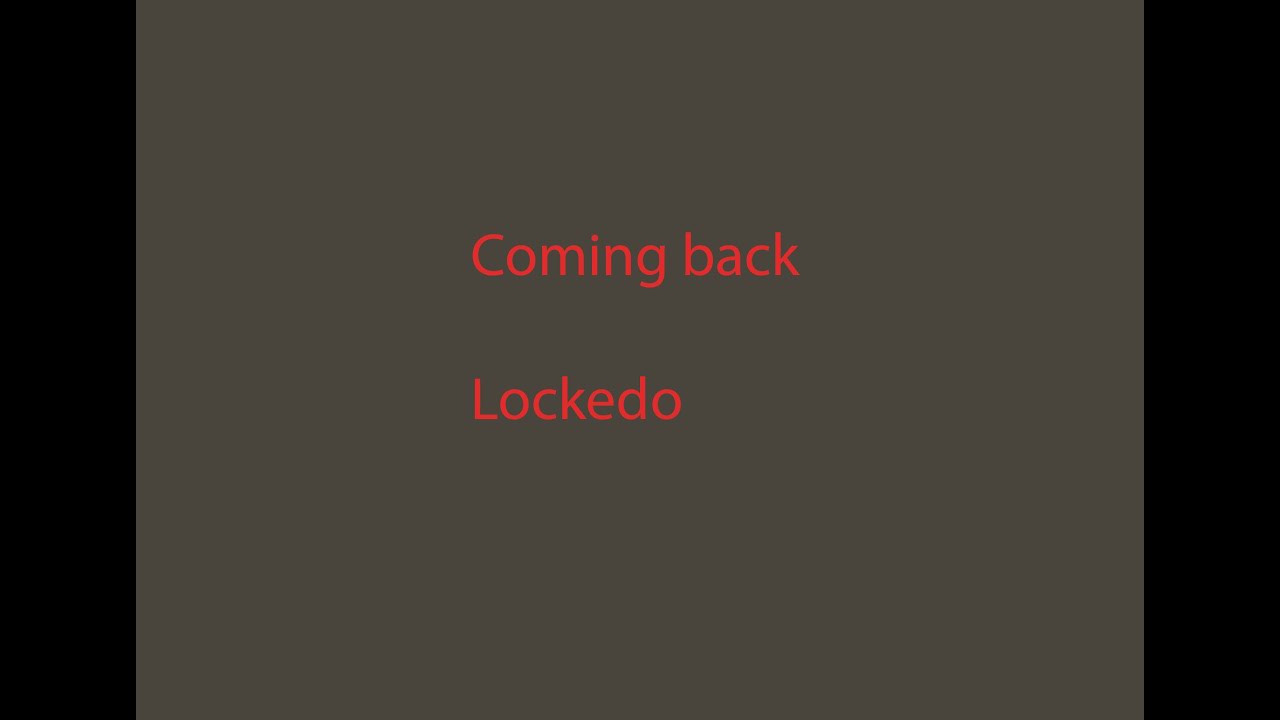 Back. - YouTube