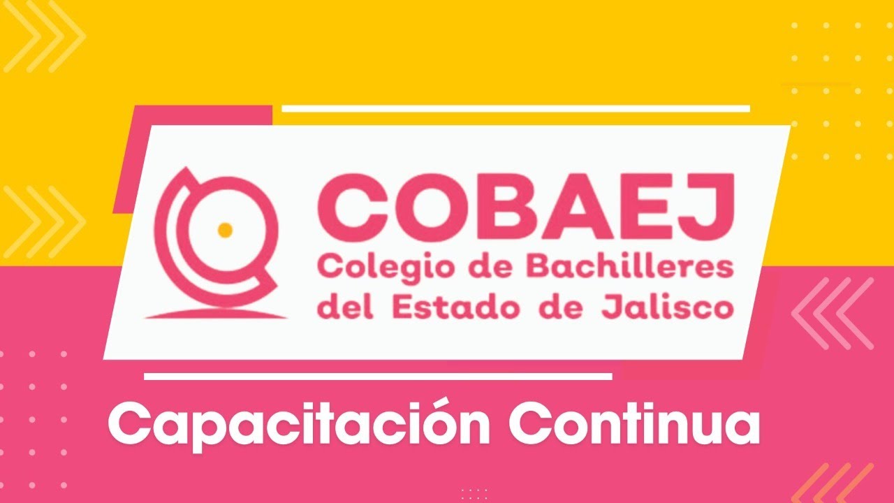 Capacitación Continua COBAEJ - YouTube
