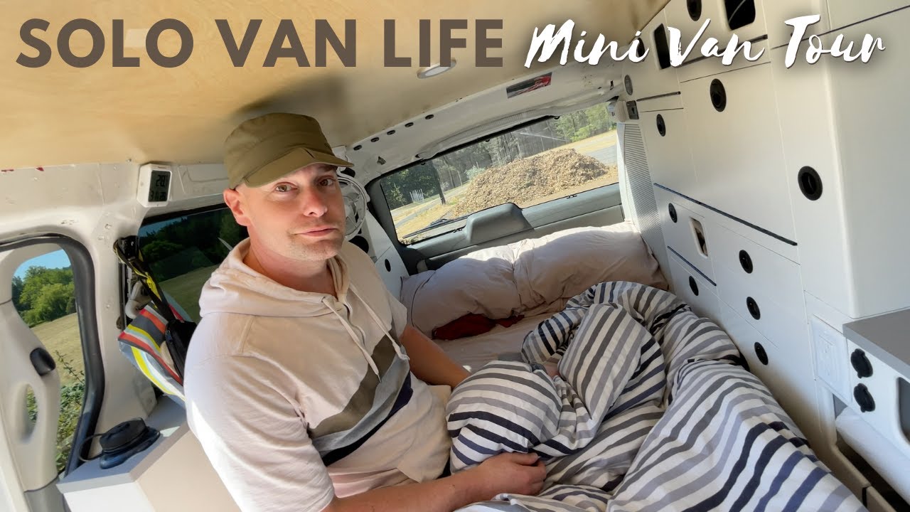 Man Turns To Living In His Van Due To High Cost of Housing | Minivan ...