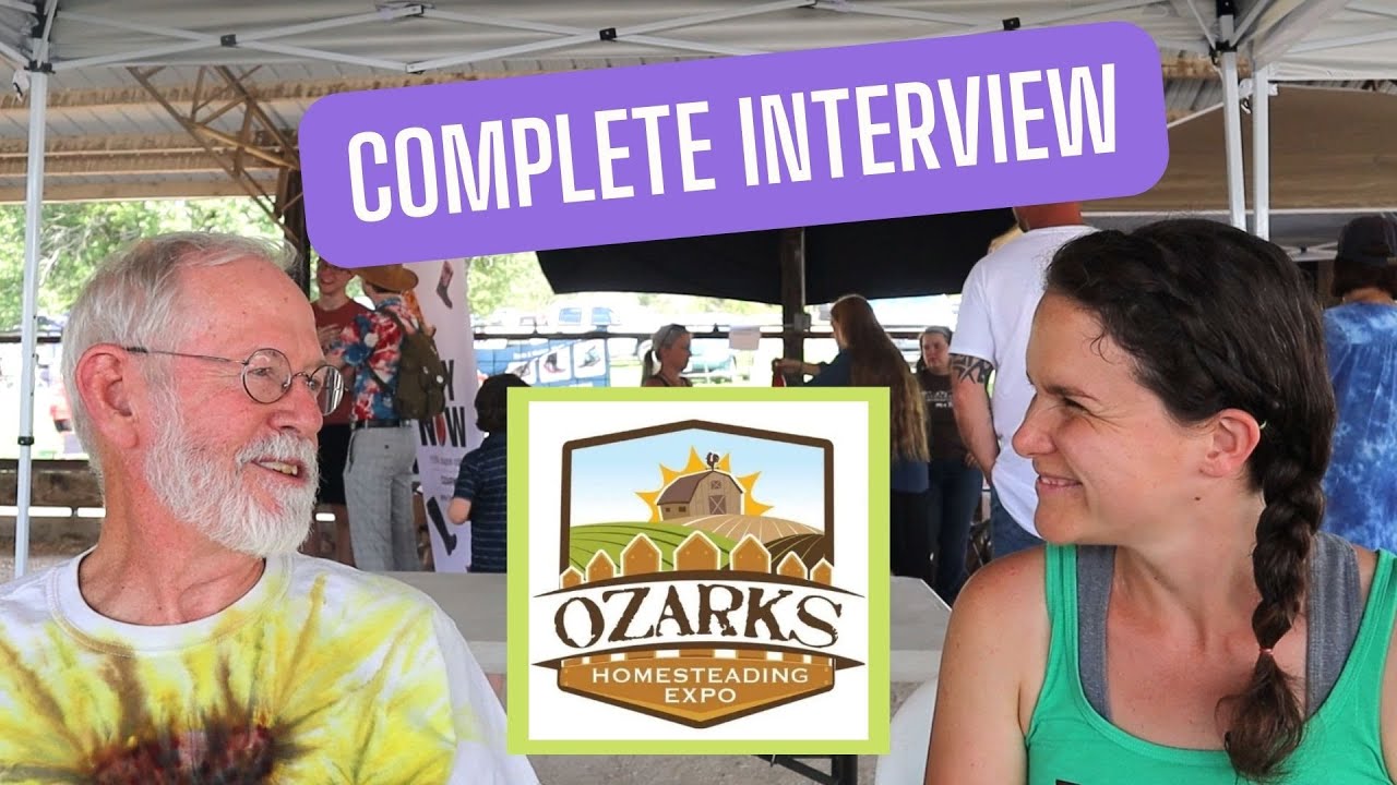 BO BROWN ║ Ozarks Foraging Guru at the Ozarks Homesteading Expo, August ...