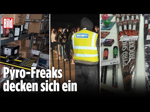 Silvester 2024: Schlangestehen für Böller