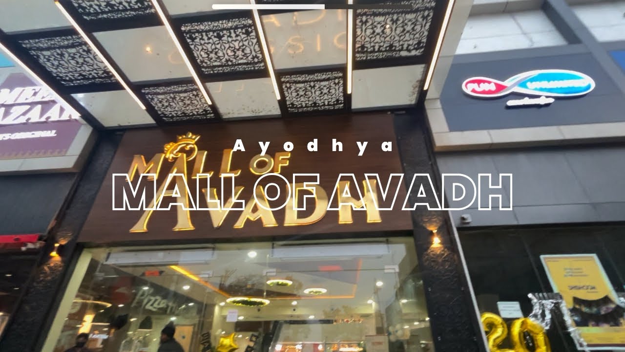 Mall of Avadh 📍 #ayodhya #youtube #vlog #trending - YouTube