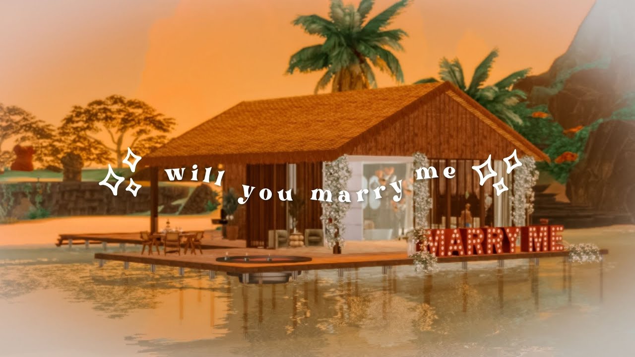 Marry Me - The sim 4 | Mini Story | - YouTube