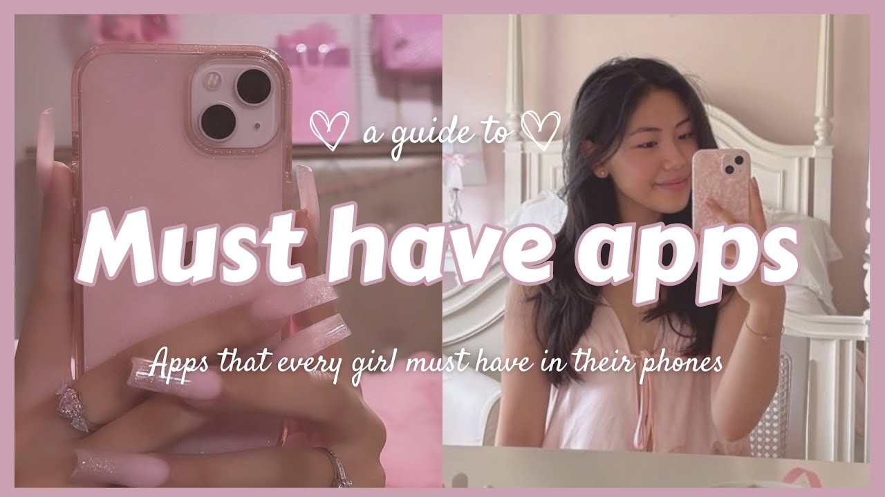 Must have APPS for girls || Popular aesthetic apps 📲 - YouTube