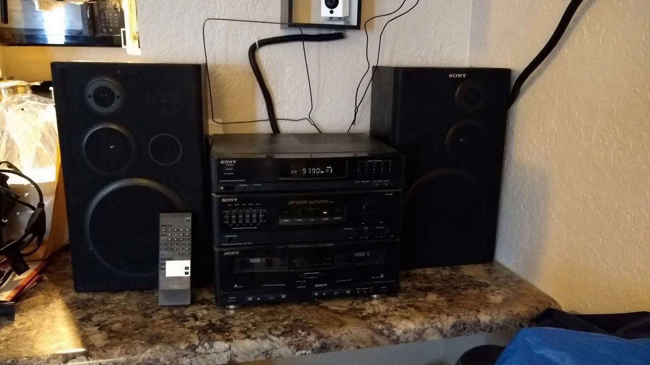 Sony LBT-D107R - YouTube