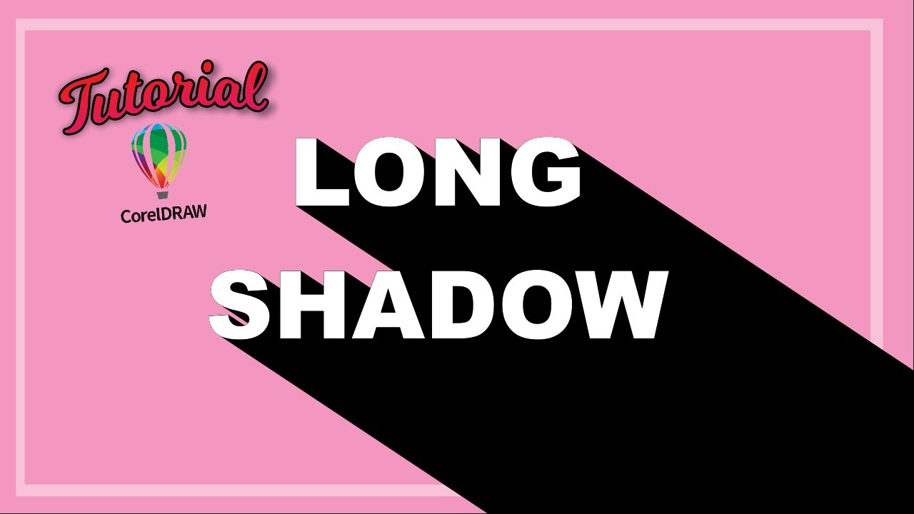 Long Shadow Effect in Corel Draw (How&To) - YouTube