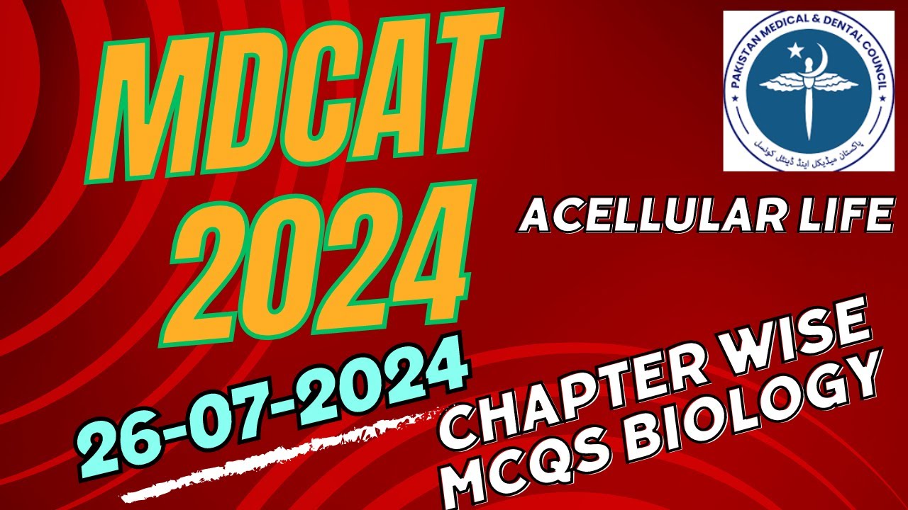 MDCAT 2024 MCQS PRACTICE l CHAPTER WISE MCQS PRACTICE l ACELLULAR LIFE ...