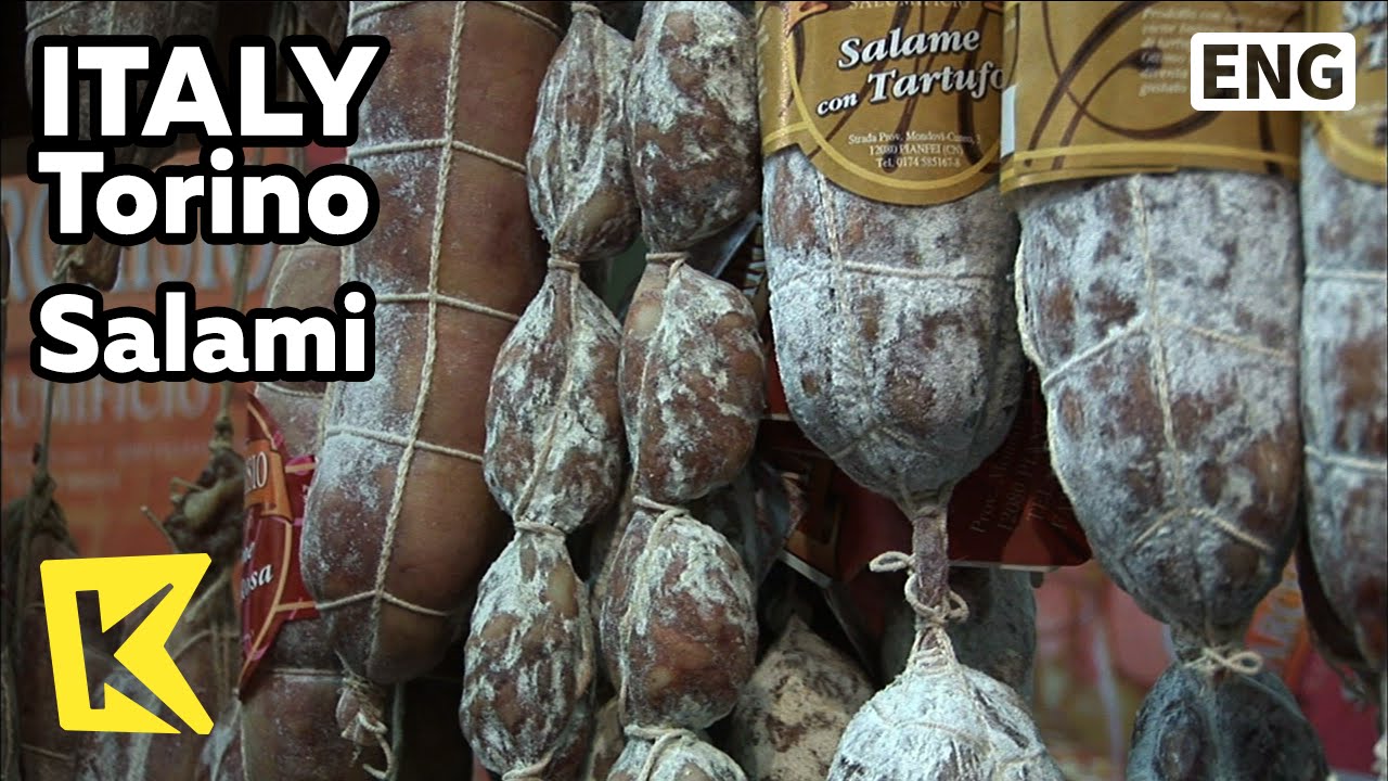 【K】Italy Travel-Torino[이탈리아 여행-토리노]송로버섯 소시지 살라미/Salami/Sausage/Truffle ...
