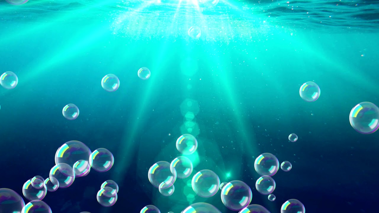 Animated Underwater Bubbles