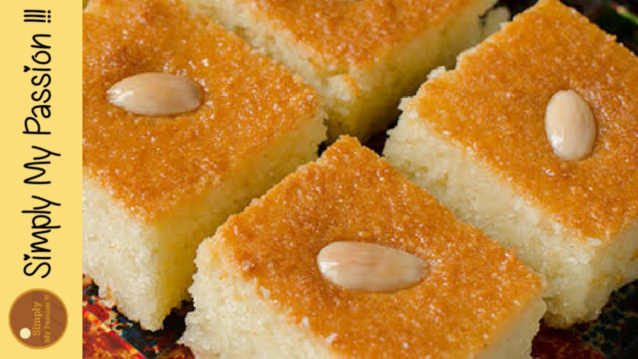 Easy Semolina Sweet Recipe||Turkish Sambali||Simply My Passion!!! - YouTube