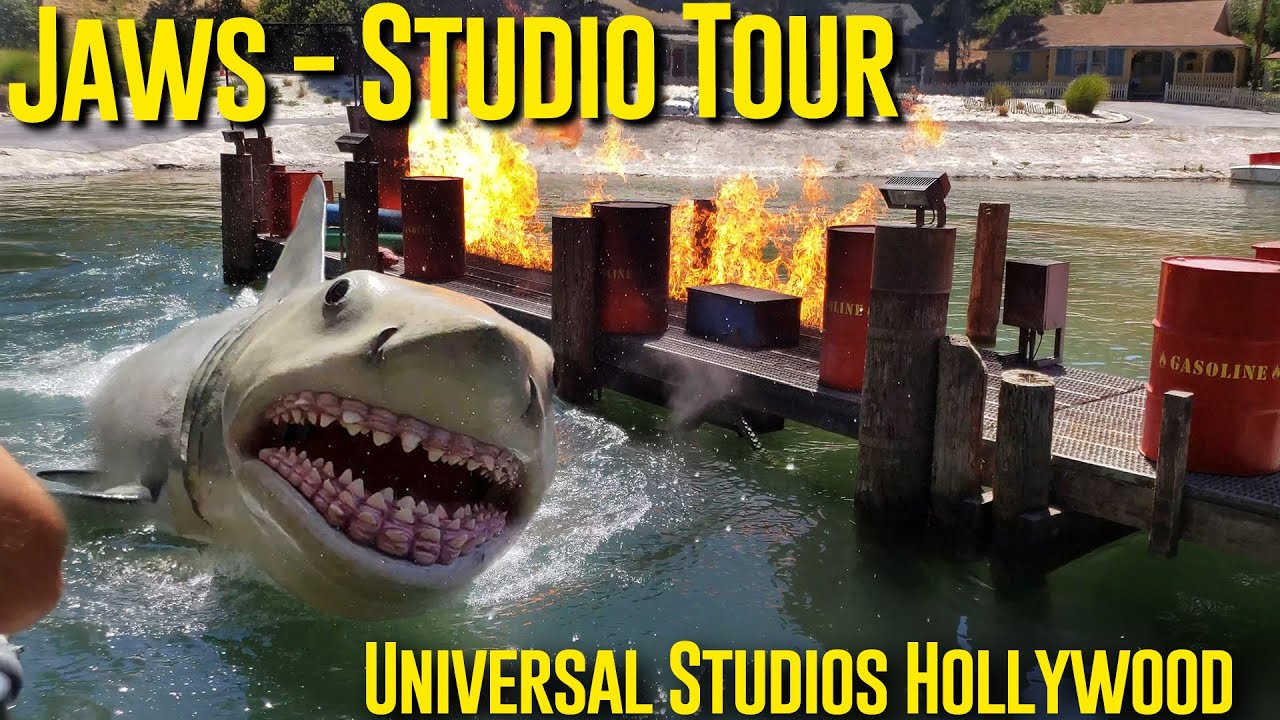 Jaws 4K Universal Studios Hollywood Studio Tour 2019 - YouTube