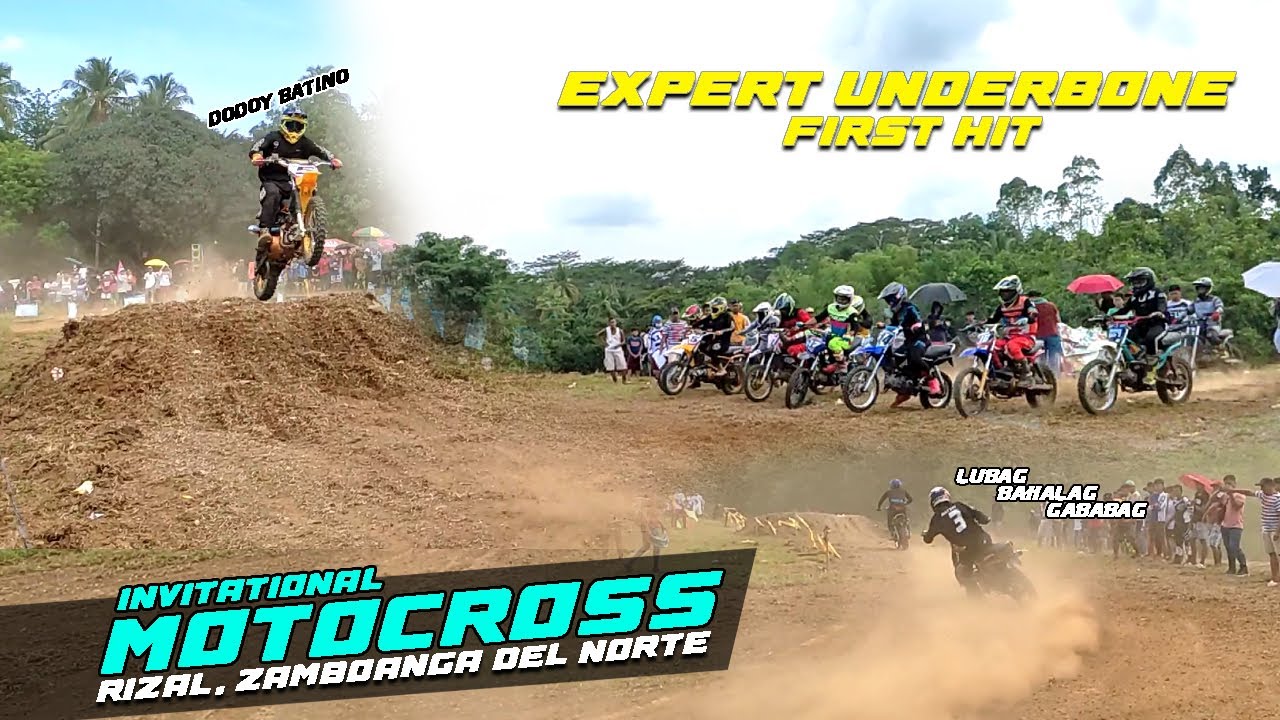 Expert Underbone First Hit | Invitational Motocross Rizal, Zamboanga ...