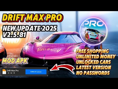 Drift Max Pro 2.5.67 Mod Apk Unlimited Money & Gold Free Shopping ...