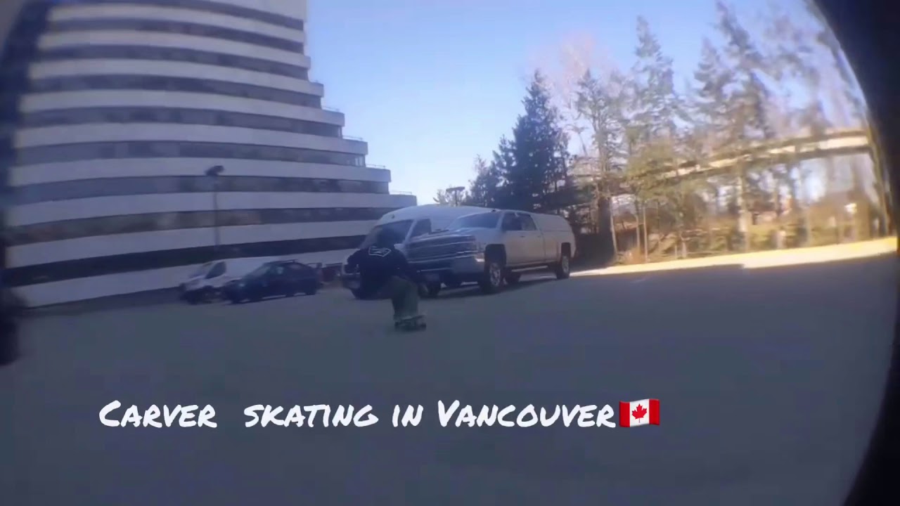 Surf skate in Vancouver - YouTube