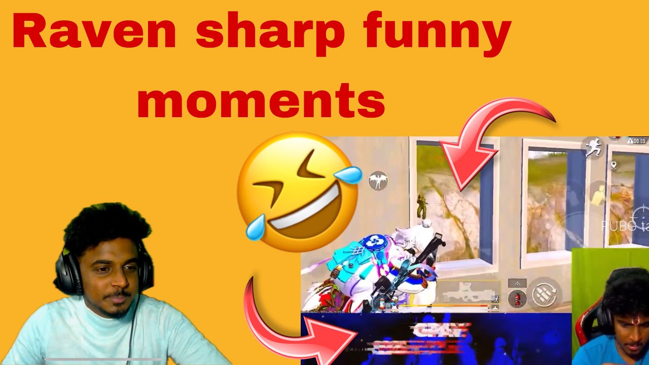 Raven Sharp Funny Moments 😂 | Raven Sharp | BGMI India - YouTube
