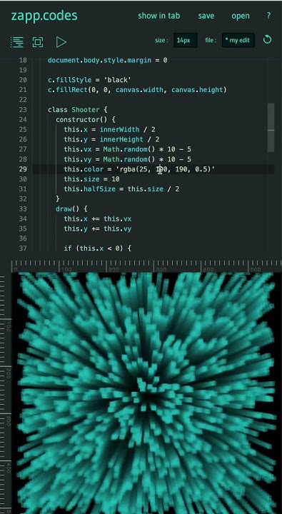 Prtcls Javascript Canvas Creativecoding Css Coding Webdevelopment Math Art Js Youtube