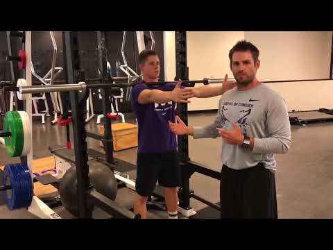 Teaching the Front Squat Rack Grip - YouTube