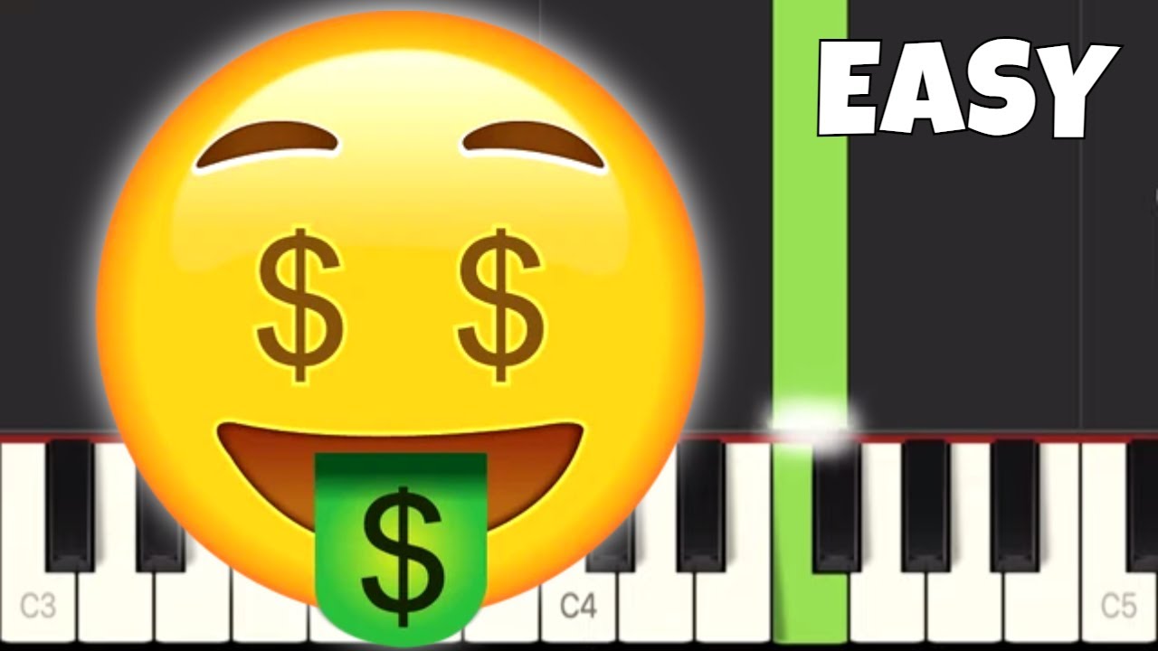 COEMS Song 🤑 - EASY Piano Tutorial - YouTube