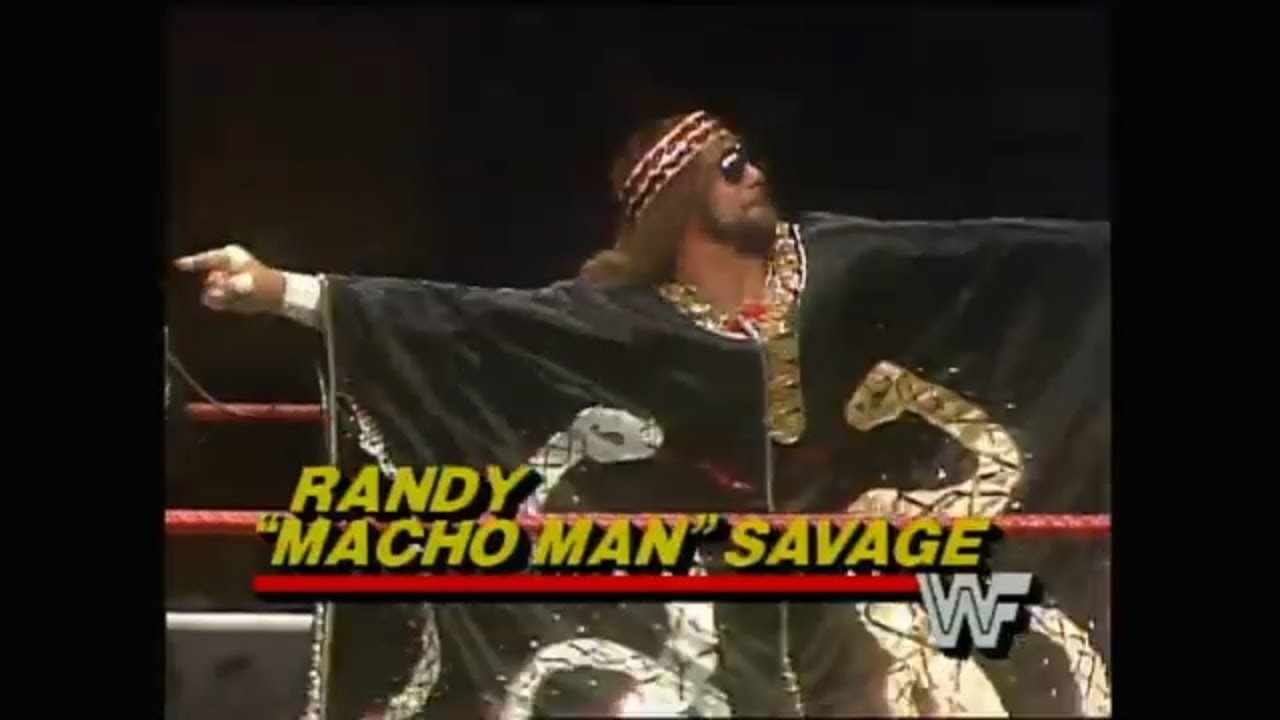 Randy "Macho Man" Savage WWF Debut June 1985 #RandySavage #MachoMan #Debut - YouTube
