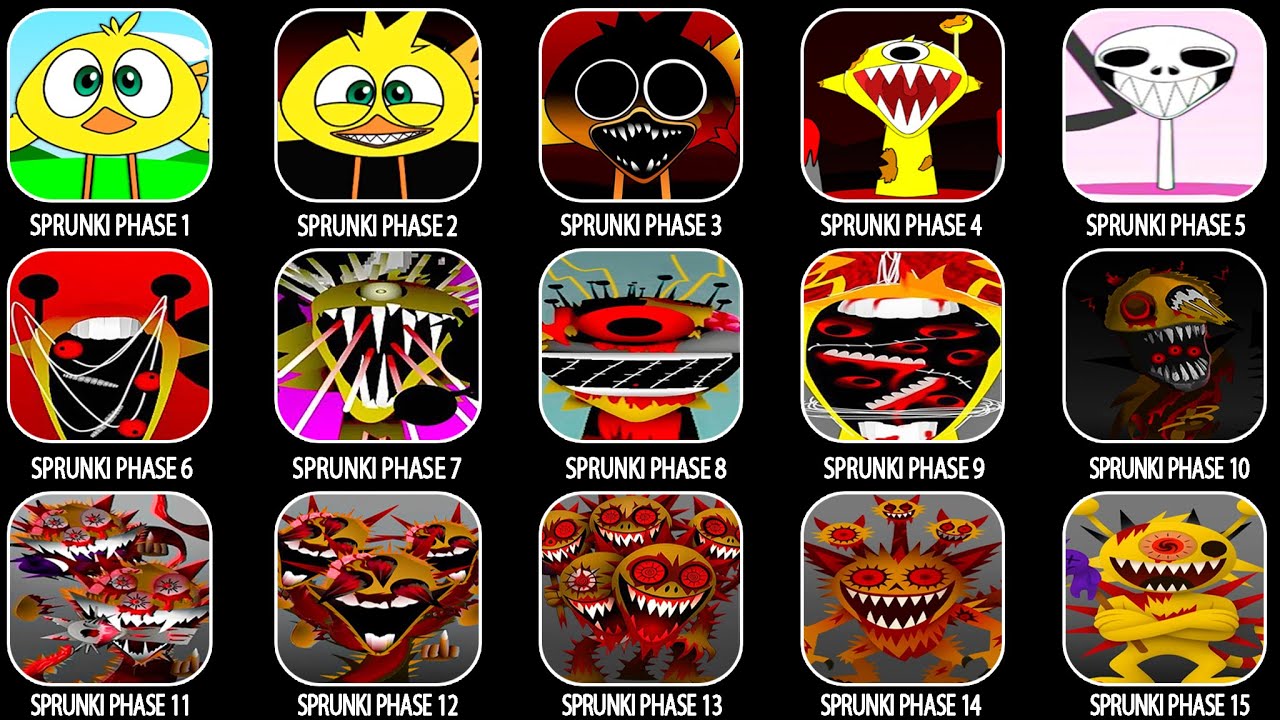 NEW Phase 1 VS Phase 2 VS Phase 3 VS Phase 4 VS Phase 5 VS Phase 6-15 ...