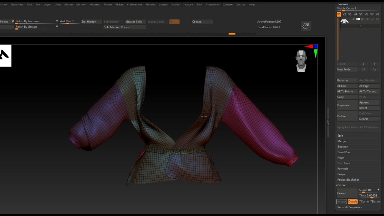 3 Ways to Make Double-Sided Clothing – Marvelous Designer / Blender ...