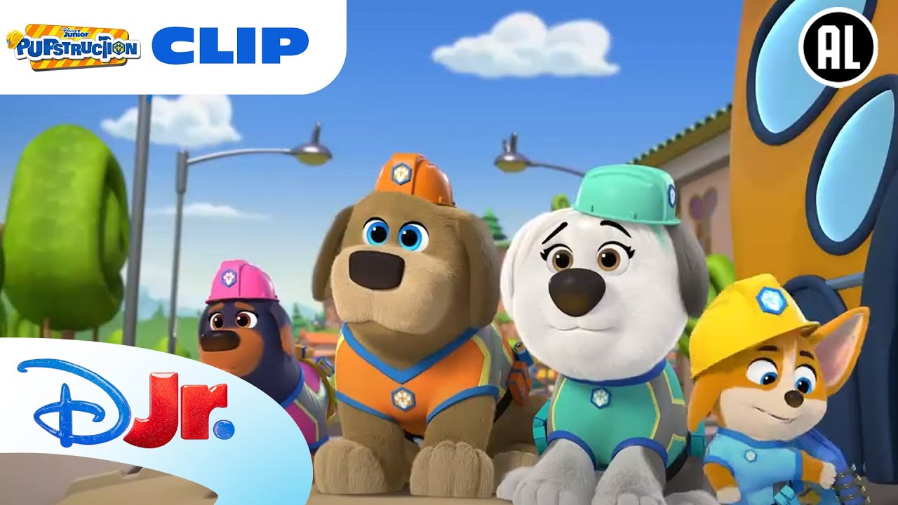 🐇 Konijntjes | Pupstruction | Disney junior België-Nederland - YouTube