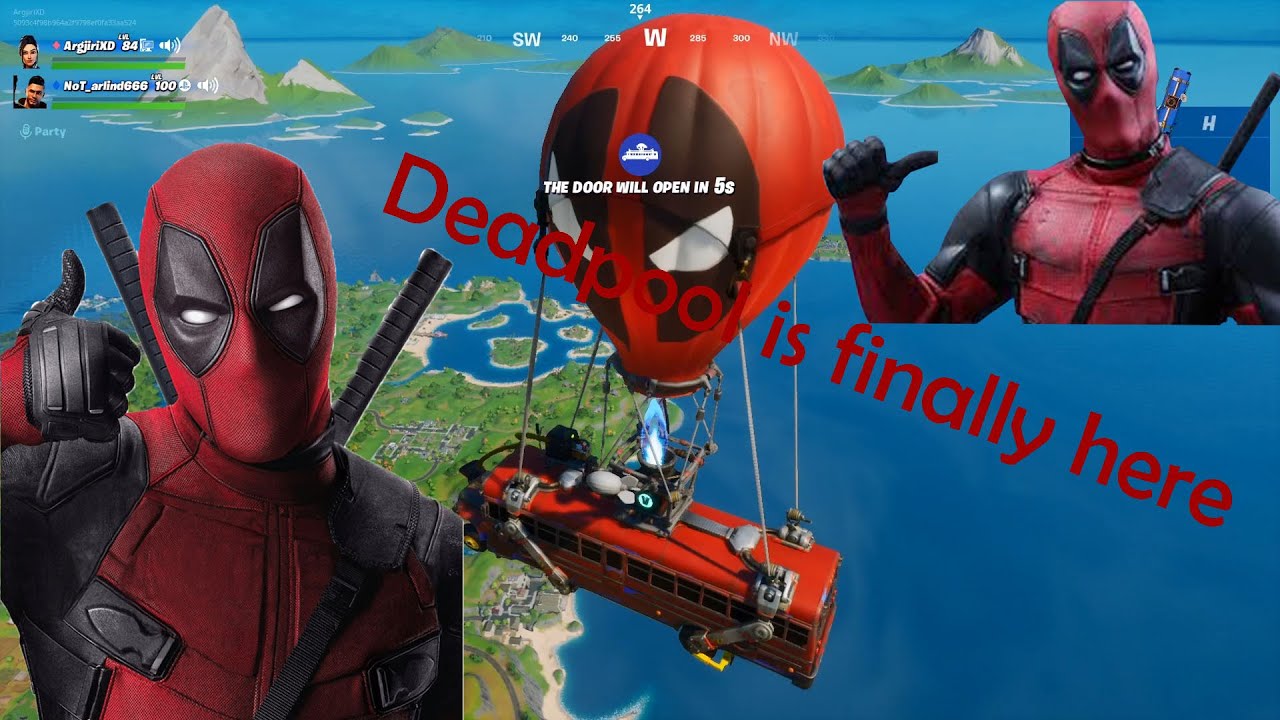 Fortnite Deadpool Event - YouTube