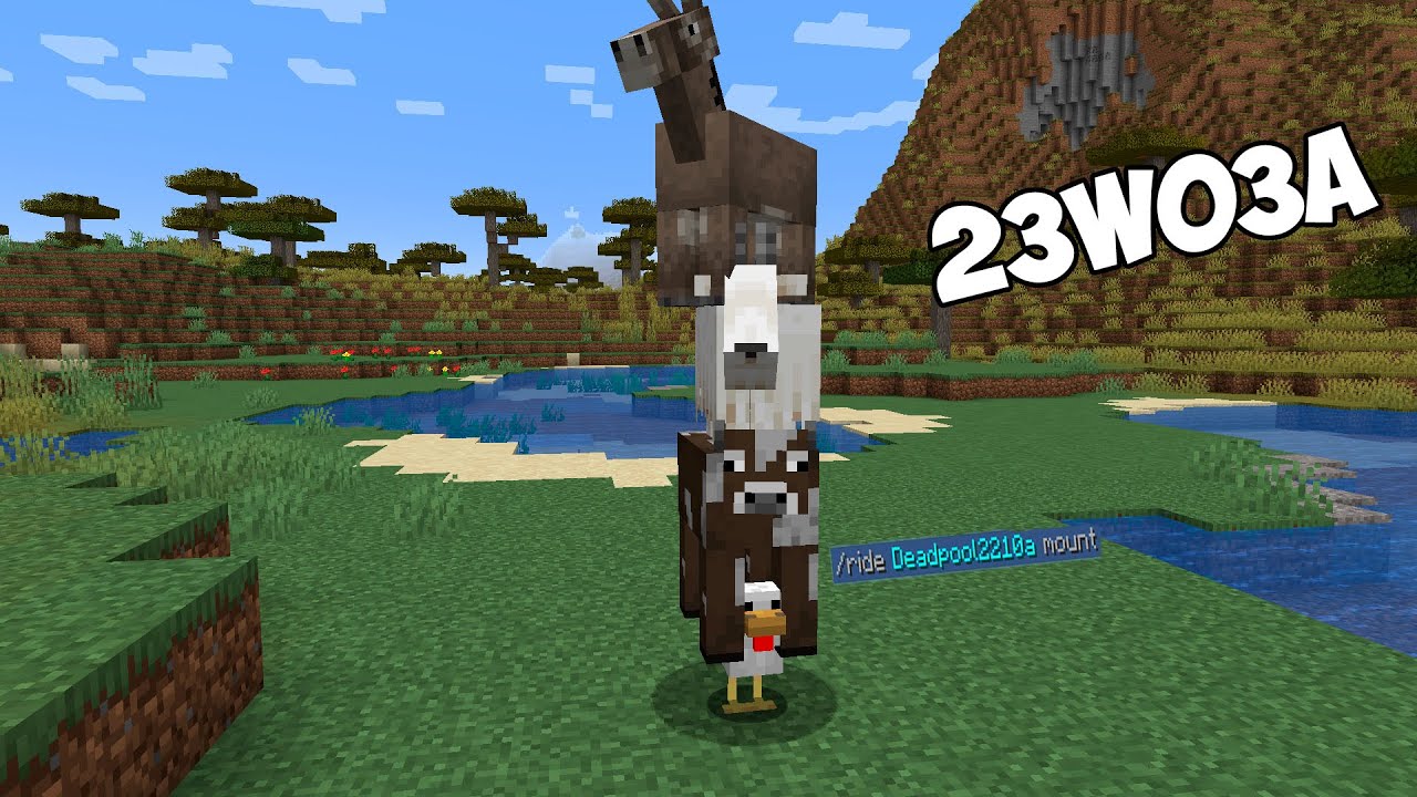 МНОГОЭТАЖНЫЙ ЗООПАРК в МАЙНКРАФТЕ | Обзор на Снапшот 23w03a - YouTube