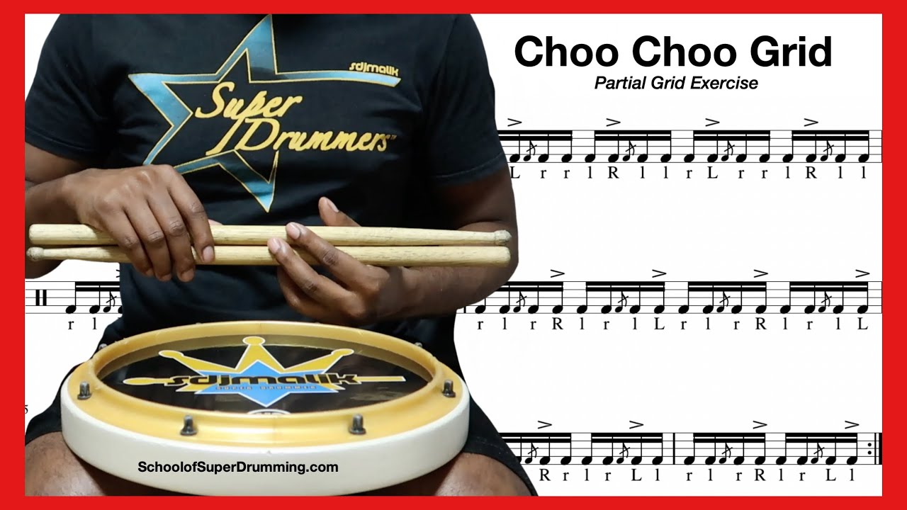 ADVANCED FOR DRUMMERS | Choo Choo Grid + Breakdown - YouTube