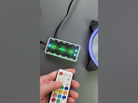 Обзор контроллера ARGB подсветки вентиляторов 6 пин регулятор оборотов ...