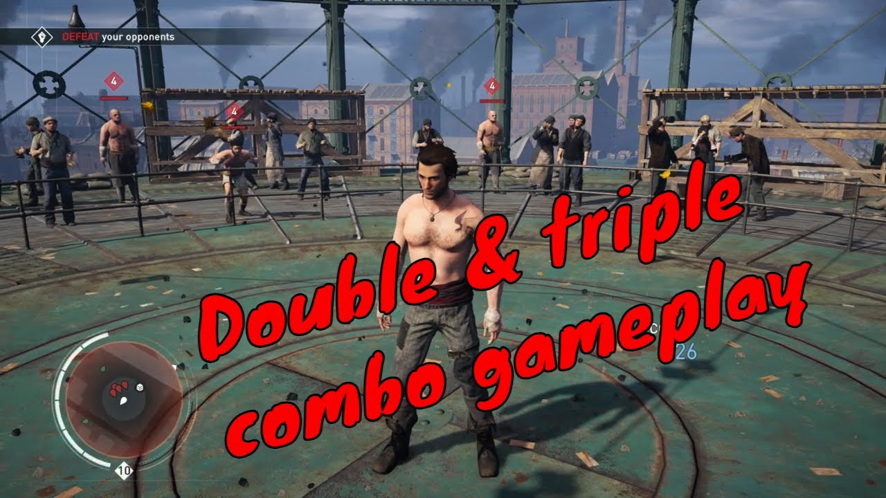 Assassin's Creed Syndicate double triple combo fight - YouTube