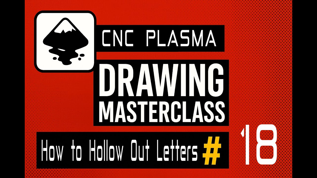 How to Hollow Out Letters in Inkscape (Advanced CNC Plasma Text Design ...