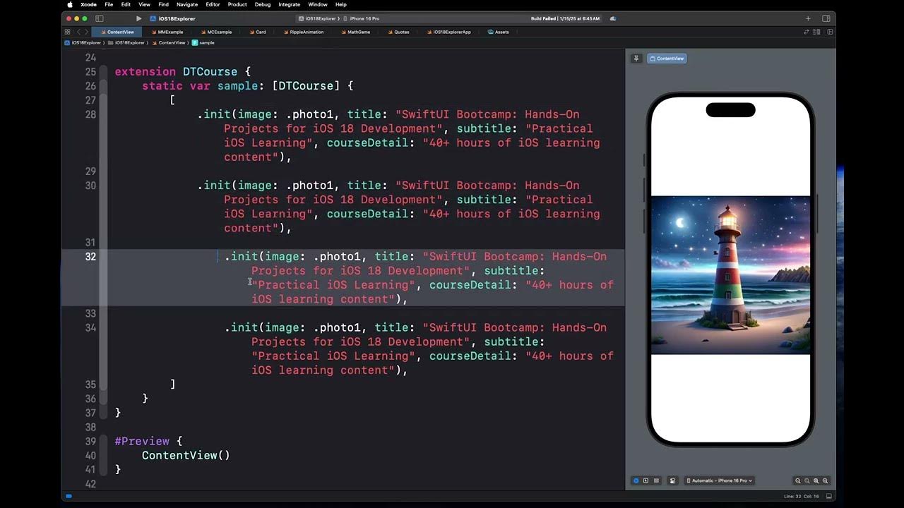 Build Stunning Card UI in SwiftUI – Easy & Customizable Tutorial! - YouTube