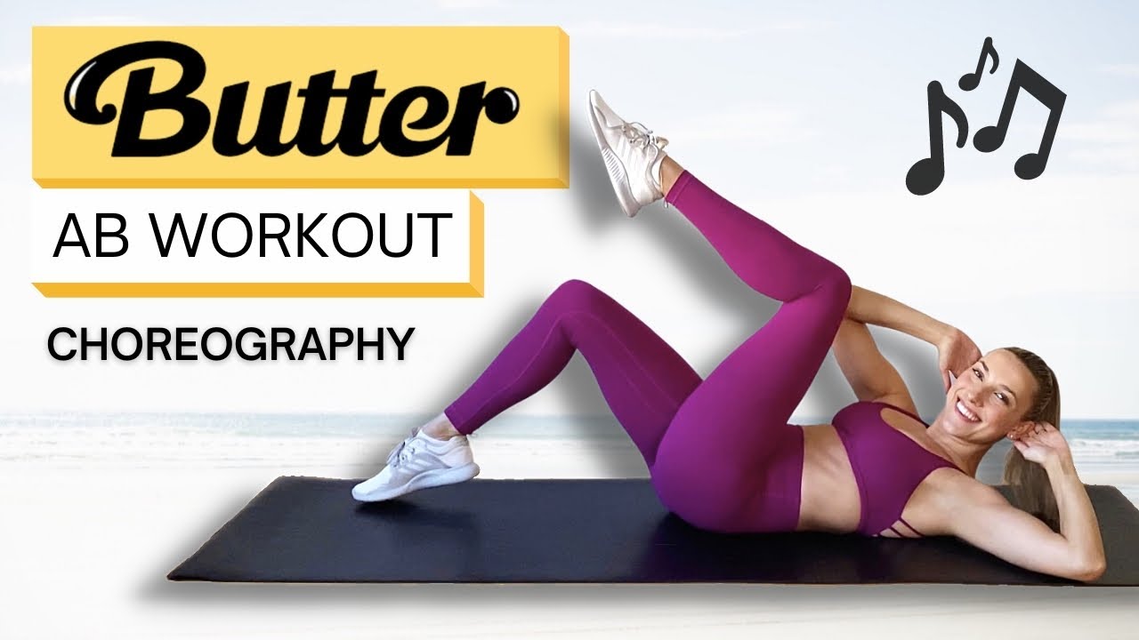 BTS - Butter ♫ | AB WORKOUT CHOREOGRAPHY - YouTube